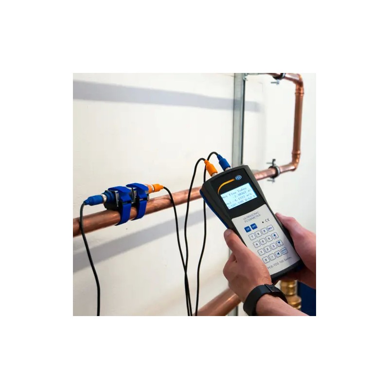 Debitmetru ultrasonic portabil PCE-TDS 100HSH Pce Instruments